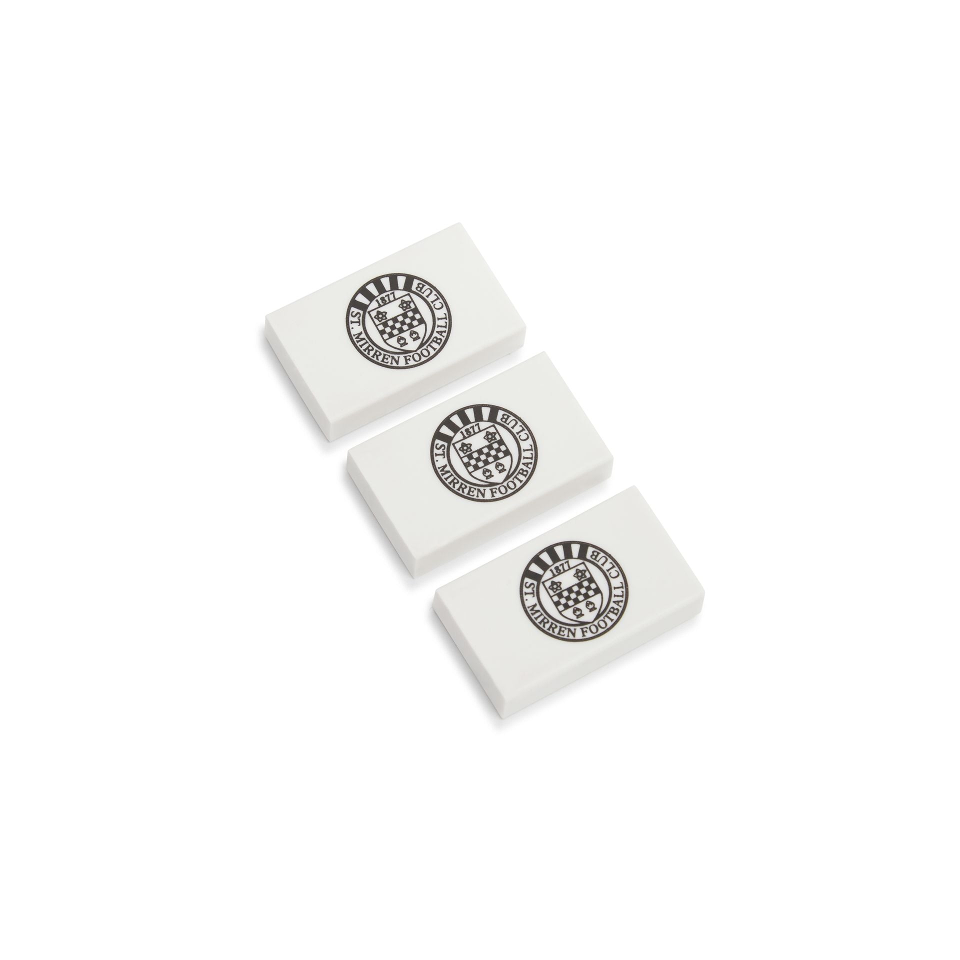 SMFC 3 Pack Eraser – St Mirren Direct