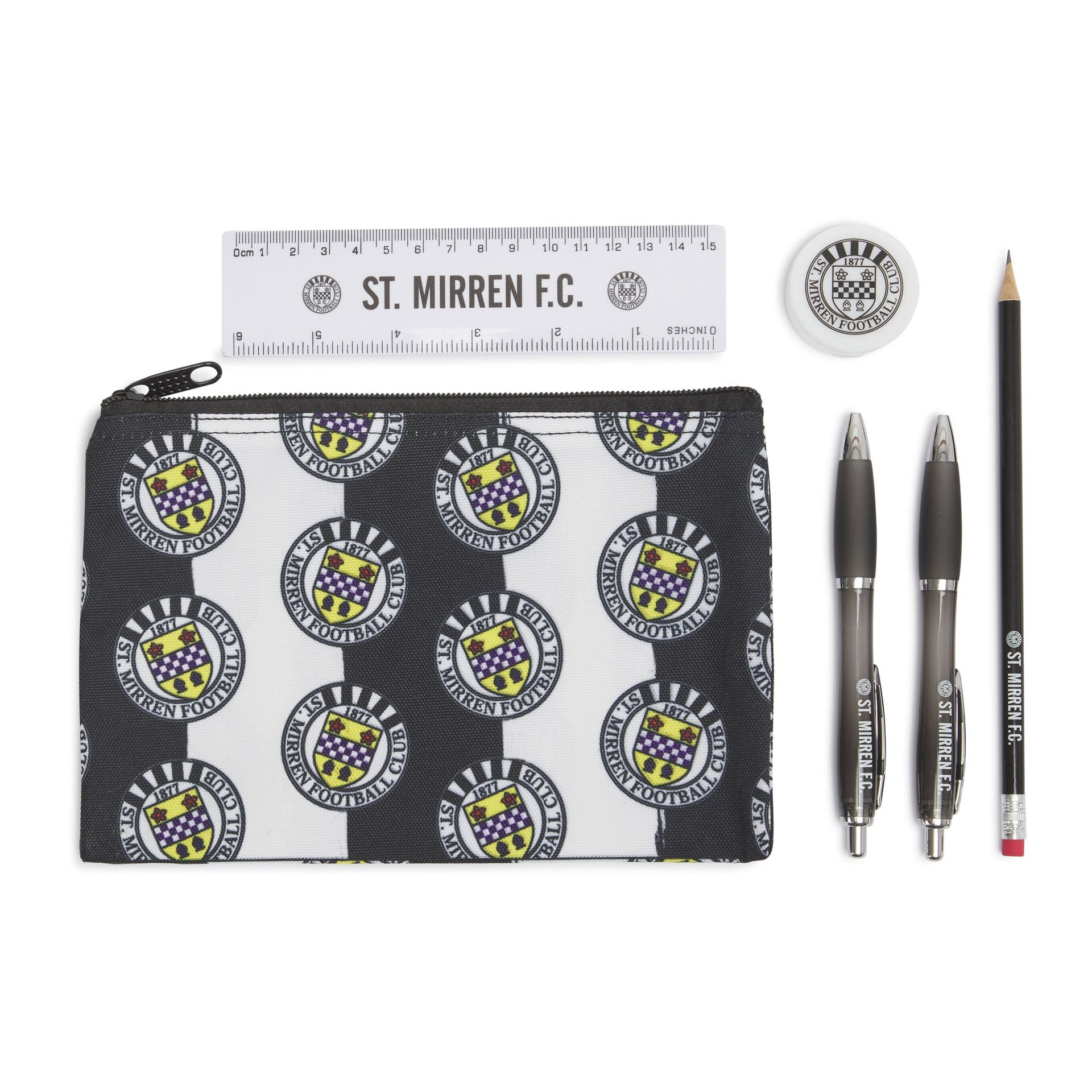 SMFC Pencil Case Set – St Mirren Direct